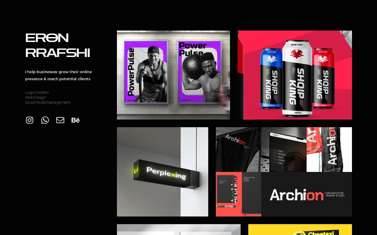 Eron Rrafshi - Visual Designer